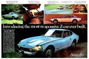 1975 Nissan 280Z ad | CLASSIC CARS TODAY ONLINE