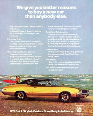 1971 Buick Century ad | CLASSIC CARS TODAY ONLINE