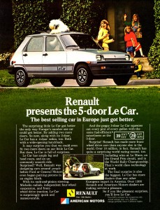 1981 Renault LeCar ad | CLASSIC CARS TODAY ONLINE