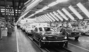 Ford Mustang on the assembly line | CLASSIC CARS TODAY ONLINE