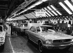 Ford Mustang assembly plant, 1965 | CLASSIC CARS TODAY ONLINE