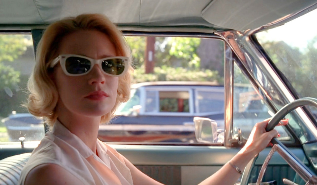Betty Draper from Mad Men inside 1962 Mercury Colony Park | CLASSIC ...