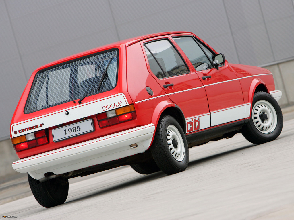 1985 Volkswagen Citi Golf Sport rear view | CLASSIC CARS TODAY ONLINE